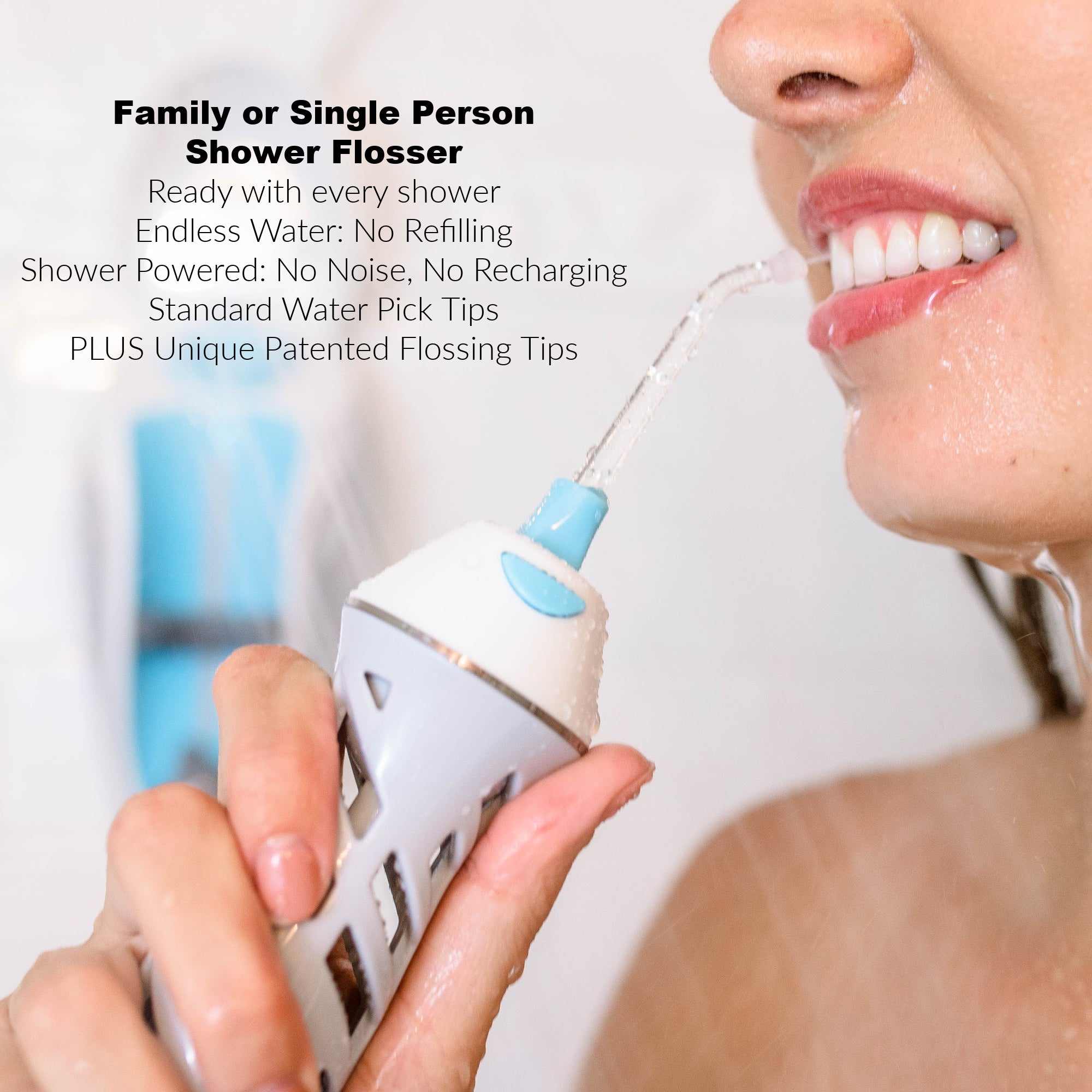 ToothShower Water Flosser Suite and Sonic ToothBrush